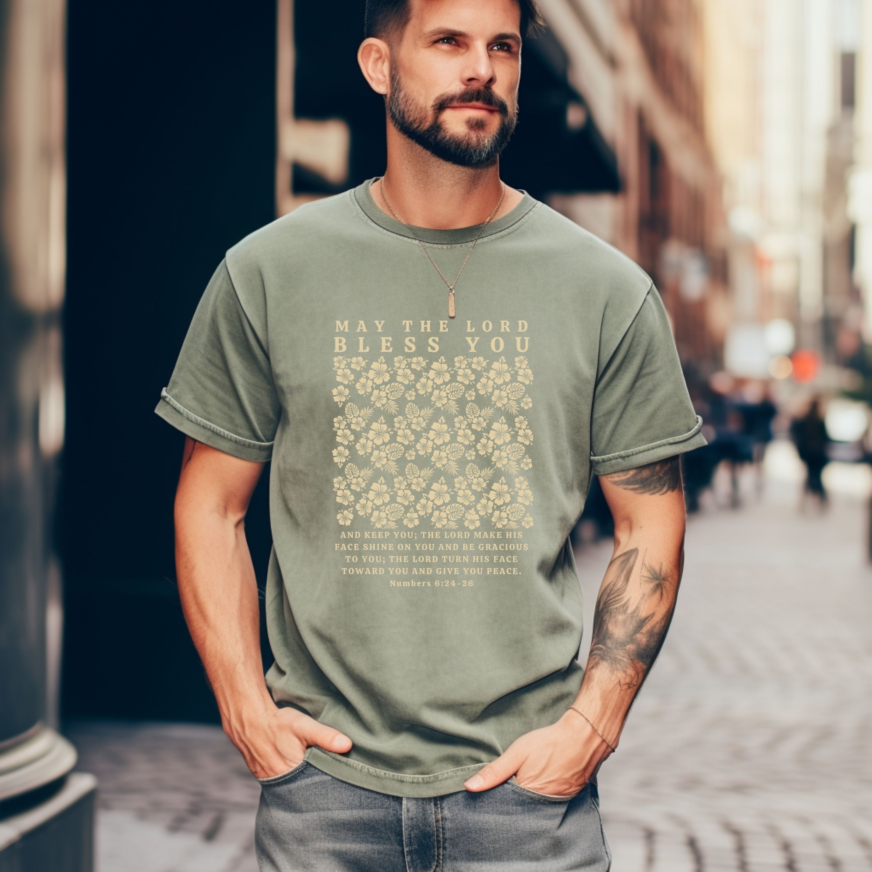 The Blessing Shirt - May The Lord Bless You Christian T-Shirt | Comfor ...